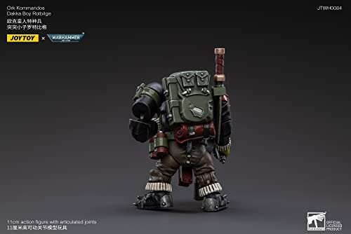 BLOOMAGE JOYTOY (BEIJING) TECH Warhammer 40K: Ork Kommandos Dakka Boy Rotbilge 1:18 Scale Action Figure