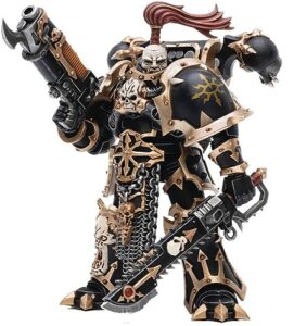 bloomage joytoy (beijing) tech warhammer 40k blacklegion havocs champ slael 1/18 fig, multi