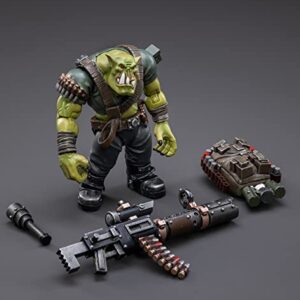 HiPlay JoyToy Warhammer 40K Ork Kommandos Snipa Boy Balrukk 1:18 Scale Collectible Action Figure