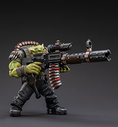 HiPlay JoyToy Warhammer 40K Ork Kommandos Snipa Boy Balrukk 1:18 Scale Collectible Action Figure