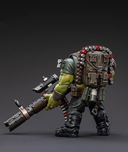 HiPlay JoyToy Warhammer 40K Ork Kommandos Snipa Boy Balrukk 1:18 Scale Collectible Action Figure