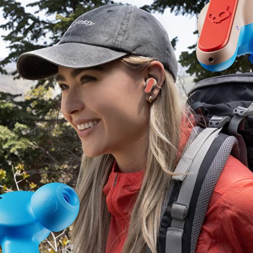 Skullcandy Dime 2 In-Ear Wireless Earbuds, 12 Hr Battery, Microphone, Works with iPhone Android and Bluetooth Devices - Take A Hike