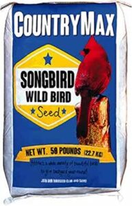 countrymax songbird wild bird seed 50 pounds