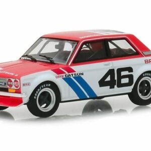 Greenlight Tokyo Torque - 1971 Datsun 510 - NO.46 Brock Racing Enterprises (BRE) - John Morton Limited Edition 1/43 DIECAST Truck Pre-Built Model