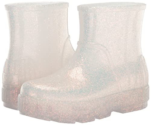 UGG Women's DRIZLITA Rain Boot, Glitter Glam, 9