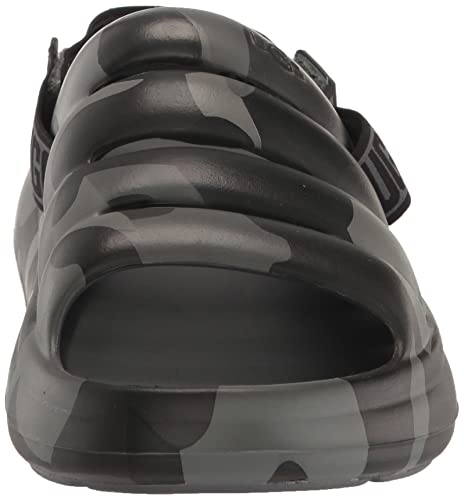 UGG Men's Sport Yeah CAMOPOP Slide Sandal, Black, 11