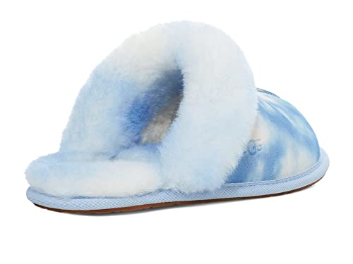 UGG Women's Scuffette II Watercolors Slipper, Cloudy Sky, 10