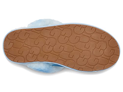 UGG Women's Scuffette II Watercolors Slipper, Cloudy Sky, 10