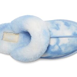 UGG Women's Scuffette II Watercolors Slipper, Cloudy Sky, 10