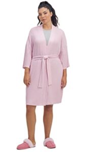 ugg women's monrose robe, dusty lilac heather, s