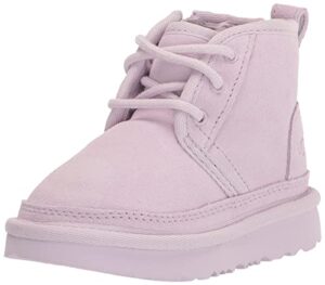 ugg neumel ii chukka boot, lavender fog, 13 us unisex little kid