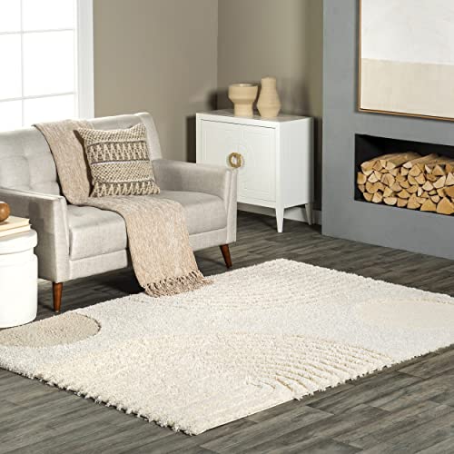 nuLOOM Libbie Southwestern Fringe Area Rug, 4' x 6', Beige