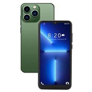 dilwe 4g unlocked android cellphone, 6.1inch ips fd screen 4g 64g dual sim 4g net for android 11 unlocked smartphone support 128g card 4000mah battery(dark green)