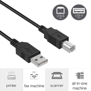 Ddkxndb 6ft USB PC Data Cable Cord Lead for AlphaSmart Dana Compact Portable Word Processor