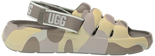 UGG Women's Sport Yeah CAMOPOP Sandal, Moss Green, 7