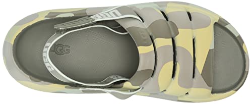 UGG Women's Sport Yeah CAMOPOP Sandal, Moss Green, 7