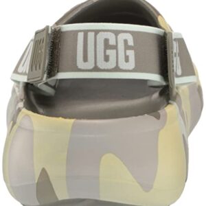 UGG Women's Sport Yeah CAMOPOP Sandal, Moss Green, 7