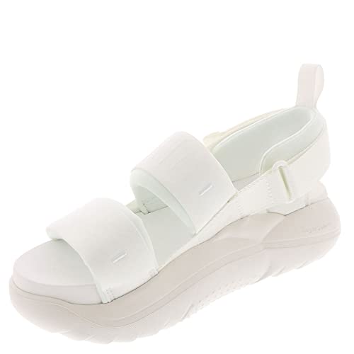 UGG Women's LA Cloud Sport Sandal, Bright White, 10