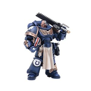 bloomage joytoy (beijing) tech warhammer 40k: ultramarines primaris lieutenant horatius 1:18 scale action figure