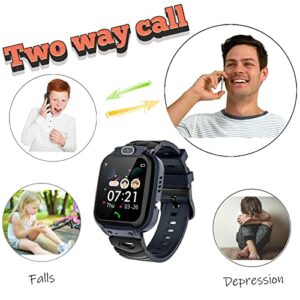 Smart Watch for Kids - Kids Smartwatch Boys Girls Kids Smart Watches with Phone Call Camera 14 Learning Games Alarm Clock Music Player Calculato Torch Recorder for 4-12 Years Kids Toys Gifts…