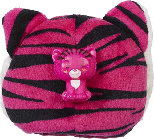 Barbie Cutie Reveal Chelsea Small Doll, Jungle Series Tiger Plush Costume, 7 Surprises Including Mini Pet & Color Change