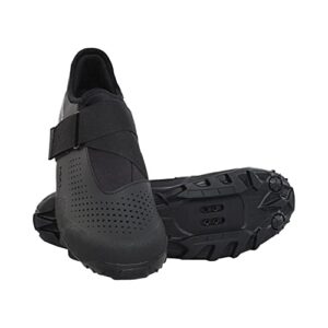 shimano sh-mx100 multi-use off-road cycling shoe, black, 11-11.5 women / 9.5-10 men (eu 44)