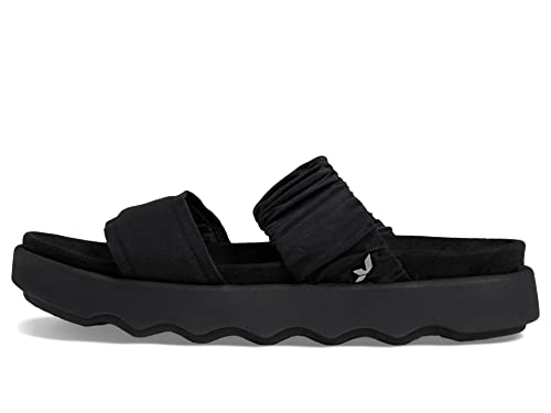 Koolaburra by UGG Women's Tayla Slide Sandal, Black, 7