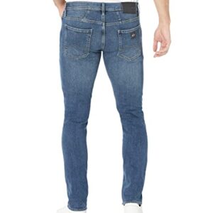 Armani Exchange Slim Fit Five-Pocket Jeans Indigo Denim 32 34