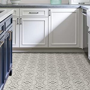 FloorPops Oasis Peel & Stick Floor Tiles, Gray