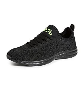 APL: Athletic Propulsion Labs Men's Techloom Phantom Sneakers, Black/Energy, 10.5 Medium US