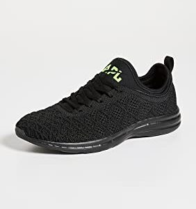 APL: Athletic Propulsion Labs Men's Techloom Phantom Sneakers, Black/Energy, 10.5 Medium US