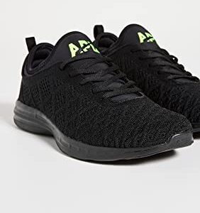 APL: Athletic Propulsion Labs Men's Techloom Phantom Sneakers, Black/Energy, 10.5 Medium US