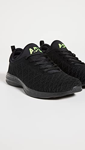 APL: Athletic Propulsion Labs Men's Techloom Phantom Sneakers, Black/Energy, 10.5 Medium US