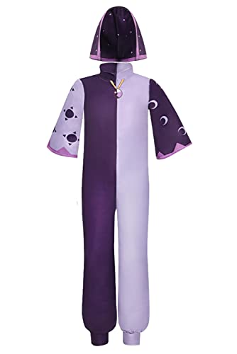 Beowyro Kids The Owl House Collector Cosplay Jumpsuits TOH Collector Costume Bodysuit Hooded Suit Halloween Outfits for Boys Girls (Small, Collector)