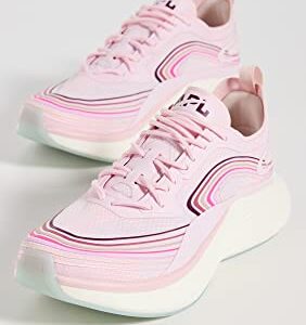 APL: Athletic Propulsion Labs Women's Streamline Sneakers, Bleached Pink/Burgundy/White, 10.5 Medium US