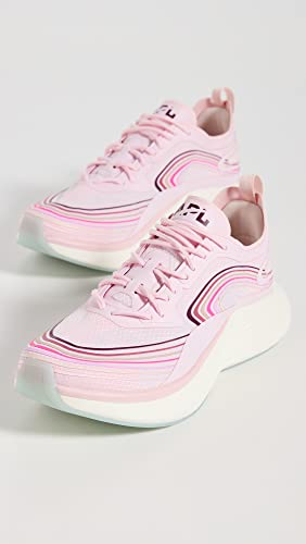 APL: Athletic Propulsion Labs Women's Streamline Sneakers, Bleached Pink/Burgundy/White, 10.5 Medium US