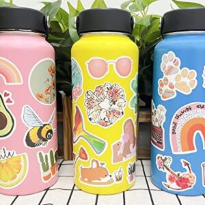 AOWDIAO Cute Sticker Packs, 300 Pcs Aesthetic Vinyl Stickers for Water Bottles, Laptop, Waterproof Stickers for Teens Adults Kids