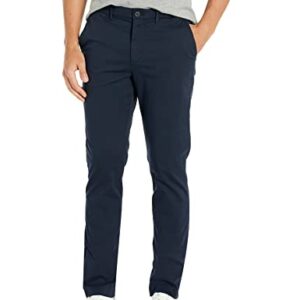 Calvin Klein Men's Slim Fit Infinite Flex Chinos, Sky Captain, 36W x 30L