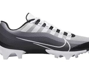 Nike Men's Vapor Edge Speed 360 Team Football Cleats, Black/White/Smoke Grey, 11.5