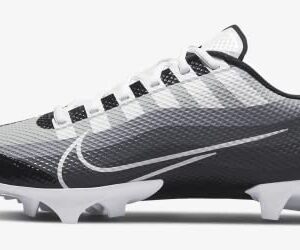 Nike Men's Vapor Edge Speed 360 Team Football Cleats, Black/White/Smoke Grey, 11.5