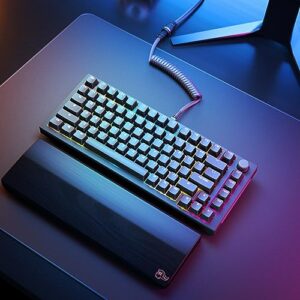 Glorious Gaming ABS V2 Doubleshot 147-Keycap Set (ISO) - Premium OEM Profile in Classic Black - Spanish Layout for RGB Backlit Mechanical Keyboards