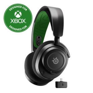 steelseries new arctis nova 7x multi-platform gaming & mobile headset — nova acoustic system — simultaneous wireless 2.4ghz + bluetooth — 38hr battery — usb-c — xbox, pc, ps, switch, mobile