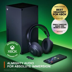 SteelSeries New Arctis Nova 7X Multi-Platform Gaming & Mobile Headset — Nova Acoustic System — Simultaneous Wireless 2.4GHz + Bluetooth — 38Hr Battery — USB-C — Xbox, PC, PS, Switch, Mobile