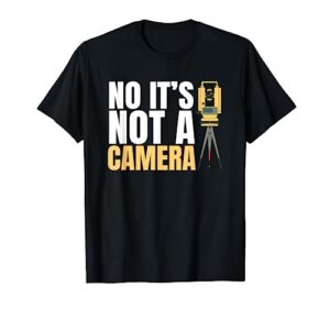 surveyor land surveying theodolite cartographer geodesists t-shirt