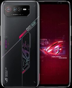 asus rog phone 6 5g dual ai2201 128gb 12gb ram factory unlocked (gsm only | no cdma - not compatible with verizon/sprint) tencent version - black