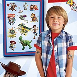 Buzz Lightyear Temporary Tattoo Set for Kids - Lightyear Party Favors Bundle with Over 140 Temporary Tattoos for Goodie Bags Plus Over 200 Buzz Lightyear Stickers, More | Toy Story Party Supplies