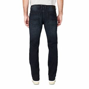 Buffalo David Bitton Men's Jackson 5 Pocket Straight Stretch Denim Jean (as1, Waist_Inseam, Numeric_38, Numeric_34, Regular, Regular, Dark Blue, 38W x 34L)