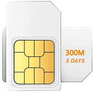 Prepaid SIM Card | Taiwan, Singapore, Malaysia, Thailand, Indonesia, Cambodia, Vietnam 5 Days,Unlimited Internet Access,Travel Use Data Card Date SIM Card (for Data Use Only)