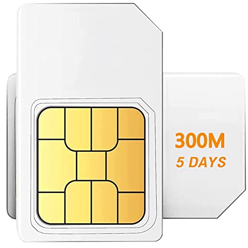 Prepaid SIM Card | Taiwan, Singapore, Malaysia, Thailand, Indonesia, Cambodia, Vietnam 5 Days,Unlimited Internet Access,Travel Use Data Card Date SIM Card (for Data Use Only)