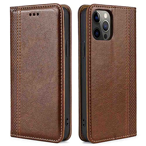 YOUKABEI MojieRy Phone Cover Wallet Folio Case for TRANSSION INFINIX X655C, Premium PU Leather Slim Fit Cover for INFINIX X655C, 1 Card Slot, Exact Cutouts, Brown